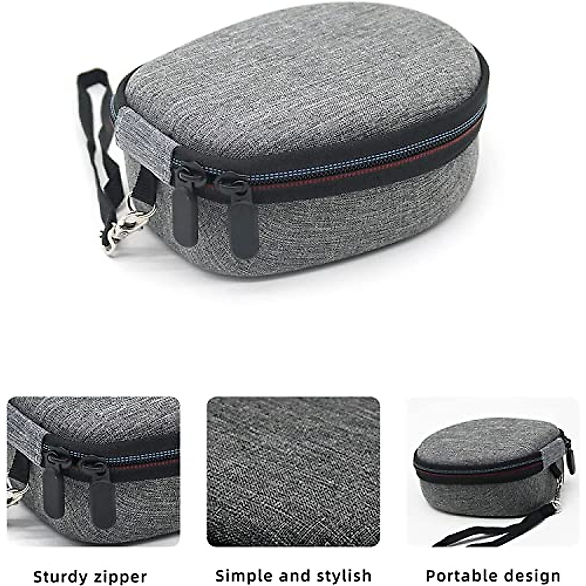 Hard Case for Shokz OpenRun Pro/OpenMove/OpenSwim, Headphone Case Work with AfterShokz Aeropex/Trekz Air/Titanium Mini/Trekz Titanium/Xtrainerz/OpenComm/OpenMove Bone Conduction Headphones (Box Only)