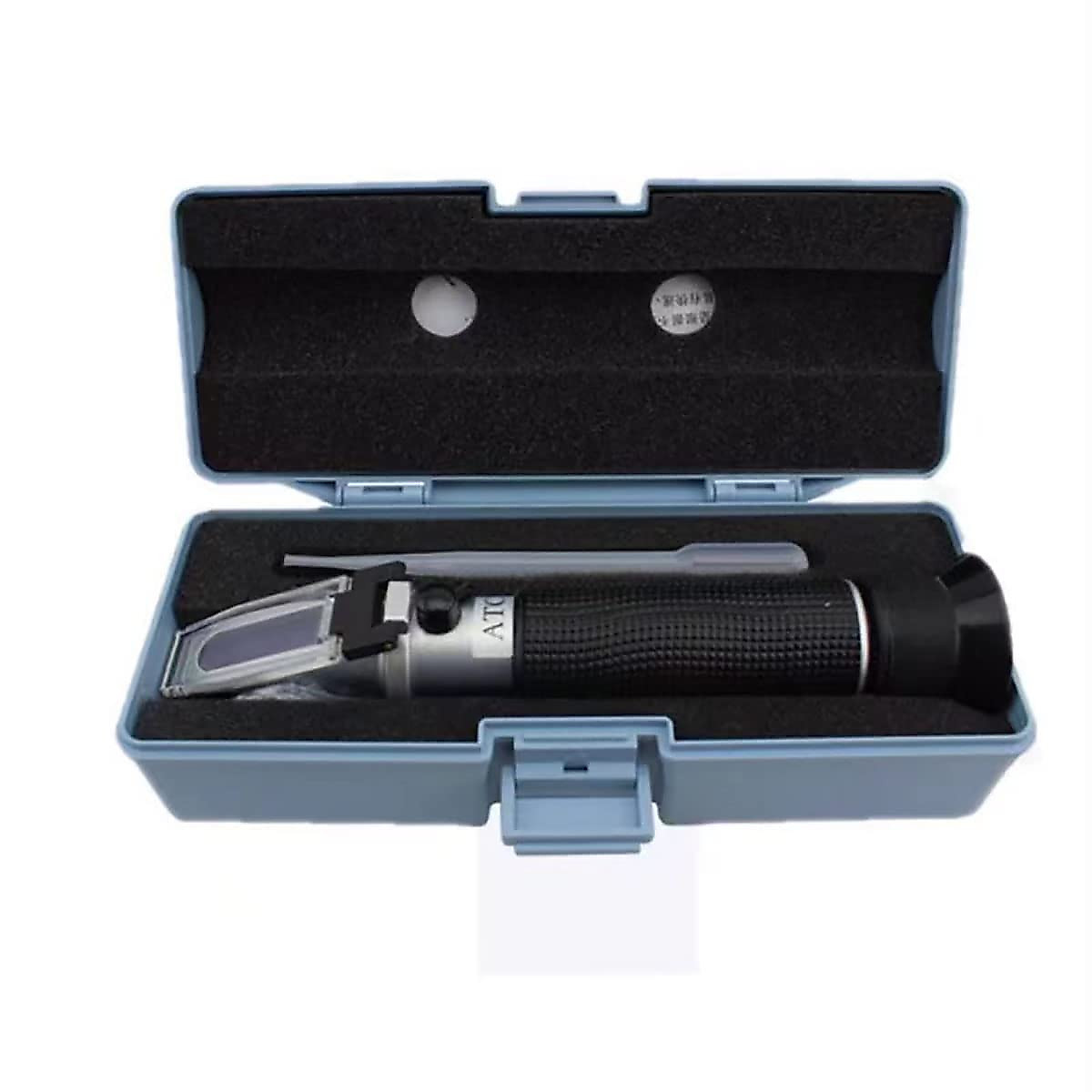 Holyavision Handheld Refractometer Portable Refractor Test Fruit Brix Meter Sweetness Test Brix Meter, 0-50%