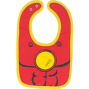 Marvel Avengers Baby Boys' Bibs 6 Pack Spiderman Hulk Thor Iron Man Captain America