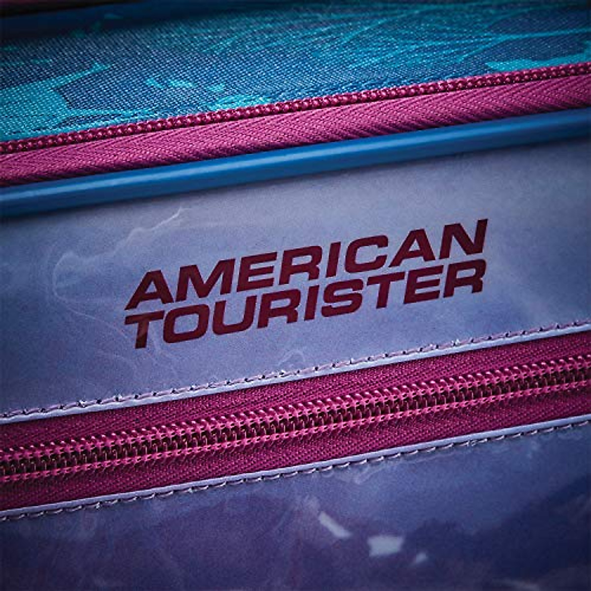 American Tourister Kids' Disney Softside Upright Luggage, Telescoping Handles, Frozen Destiny, Carry-On 18-Inch