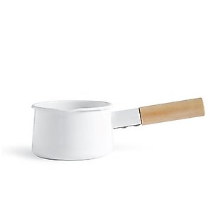 KAICO ENAMEL MILK PAN designed by Makoto Koizumi