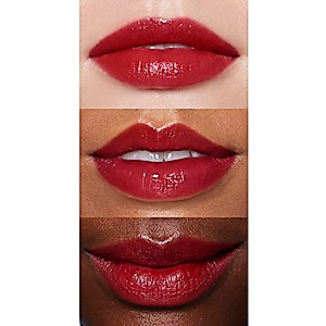 e.l.f. O Face Satin Lipstick, Richly Pigmented, Nourishing & Long-Lasting Creamy Lipstick, Infused With Jojoba, Vegan & Cruelty-Free, No Regrets