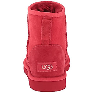 UGG Men's Classic Mini Boot, Samba Red, Size 10