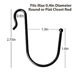 HYDERMUS Hat Rack for Wall