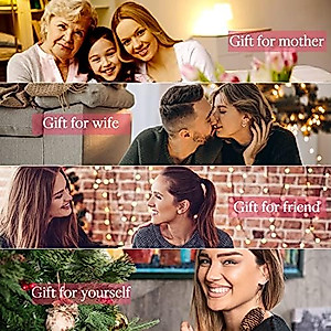 Cross Necklace for Women, Exquisite Gemstone, 18K Gold Necklace for Women, Gold, Cubic Zirconia