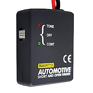 Automotive Circuit Tester, Car Repair Cable Circuit Wire Tracker Tracers Analyzer Short Open Finder Tester Checker Device Detector Probe DC 6-42V Car Diagnostic Tool
