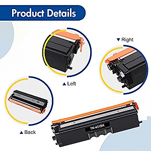 TN431 TN-431 Toner Cartridge Compatible Replacement for Brother TN431BK TN431C TN431M TN431Y TN431 TN-431 for Brother HL-L8360CDW MFC-L8900CDW HL-L8260CDW MFC-L8610CDW HL-L8360CDWT Printer