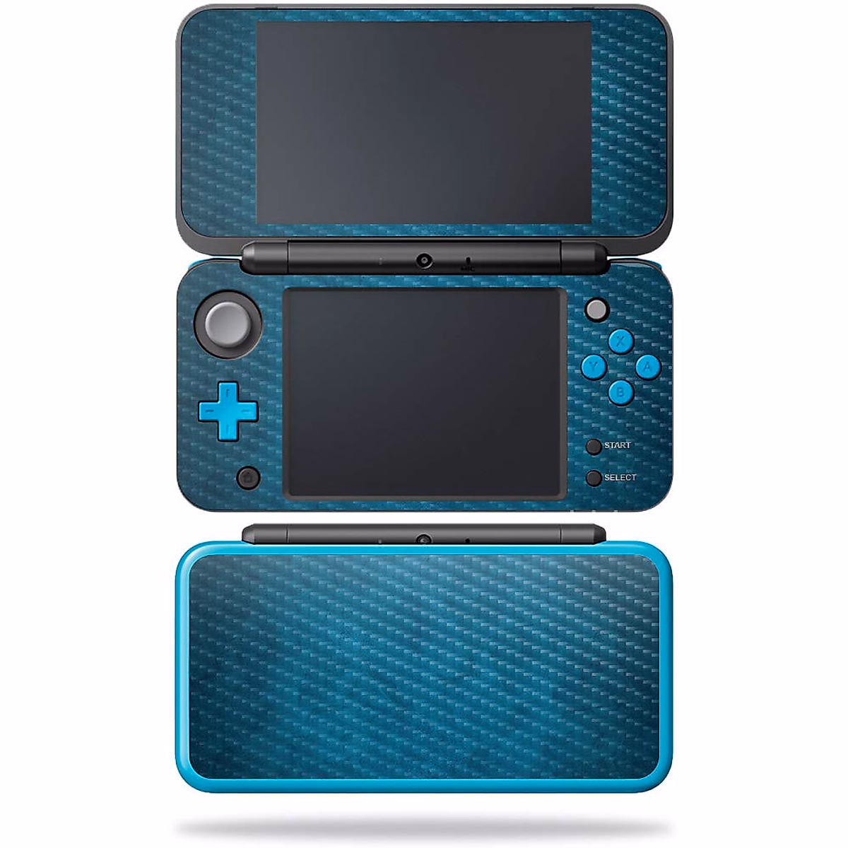 MightySkins Carbon Fiber Skin for Nintendo New 2DS XL - Organ Graffiti | Protective, Durable Textured Carbon Fiber Finish | Easy to Apply, Remove, and Change Styles | Made in The USA (CF-NI2DSXL-Organ Graffiti)