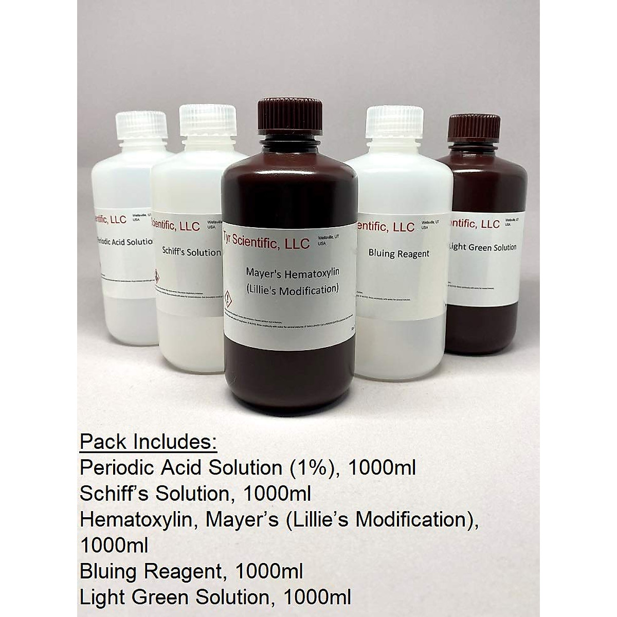 Periodic Acid Schiff (PAS) Stain Pack, 1000ml