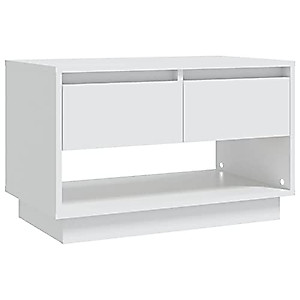 GaRcan TV Cabinet Home Living Room Furniture Stereo HiFi Drawer Cabinet TV Stand Unit Entertainment Centre Grey Sonoma Engineered Wood (White)