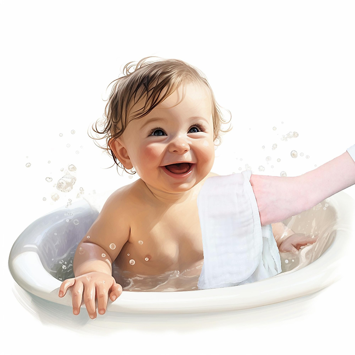 Yadorious Burp Cloths Muslin 10 Pack, 100% Cotton, Thickness, Soft and Absorbent, Avoid Dirty Your Clothes, Safe for Your Baby's Skin (20" X10")