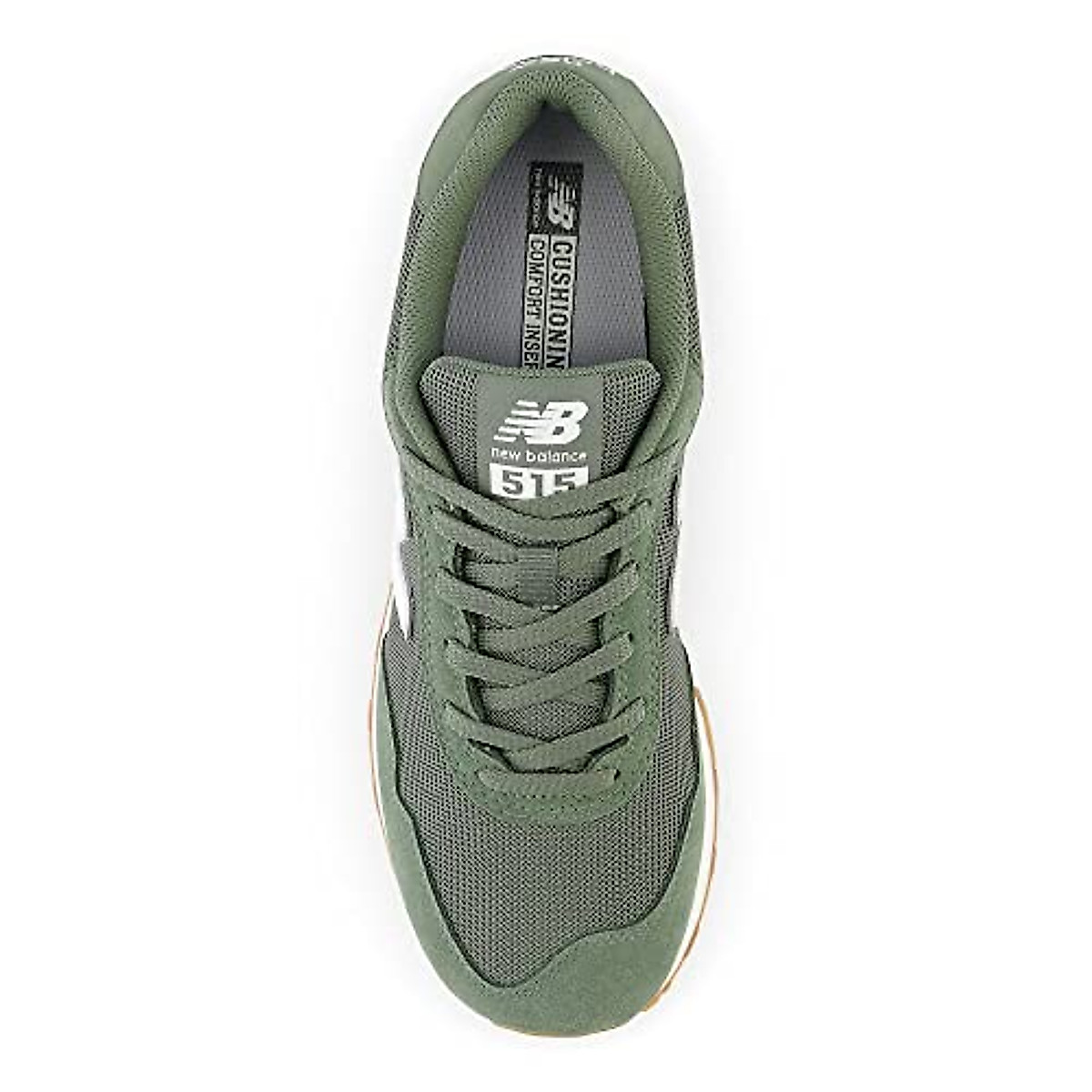 New Balance Men's 515 V3 Sneaker, Deep Olive Green/White, 8.5