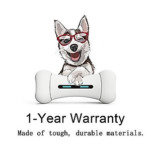 Wickedbone Smart Bone, Automatic & Interactive Toy for Dog, Puppy and Cat, App Control, Safe & Durable, Keep Your Pets Entertained All Day