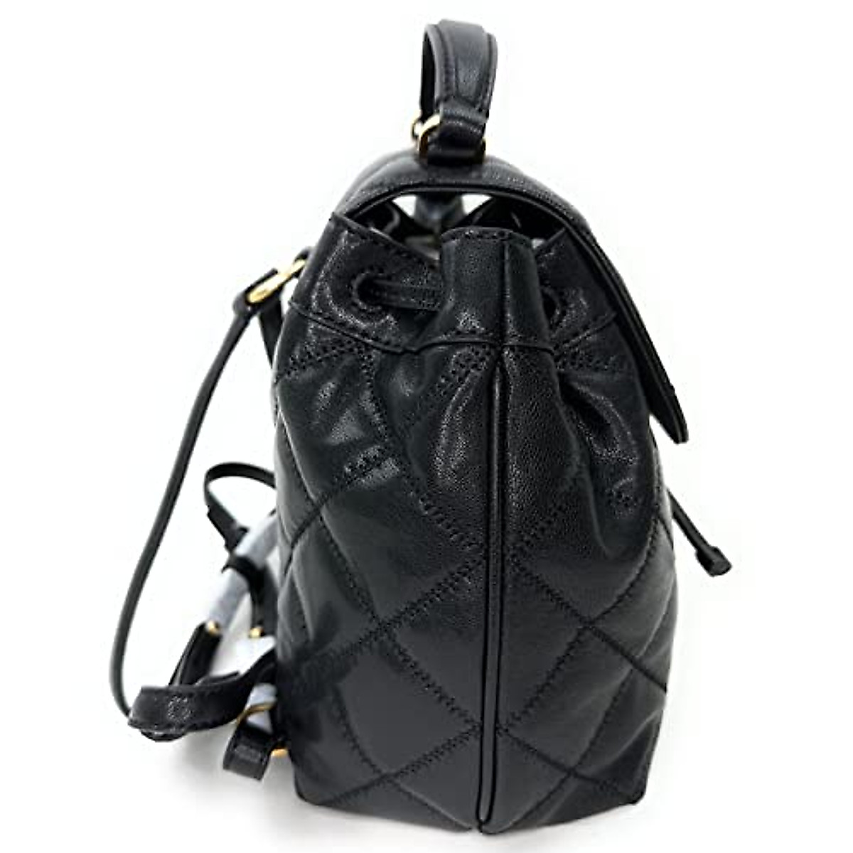Tory Burch Women's Quilted Willa Backpack (Black)