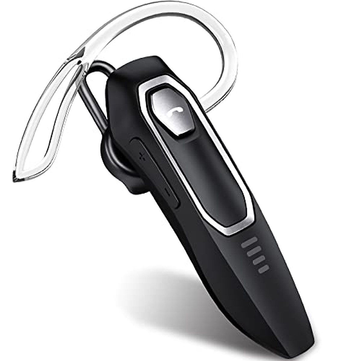 Micool Trucker Bluetooth Headset, Noise Cancelling, 30H Talking Time, Speak Callers Name, Hands Free Bluetooth Earpiece for Cell Phone