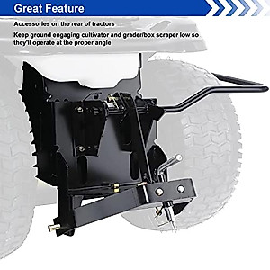 NUBEHONE Garden Tractor Sleeve Hitch Lawn Tractor Attachment Fit for Husqvarna 585607901 Craftsman Tractors with 22" & 23" Tires