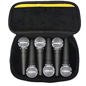 LOUDmouth Wide Mouth Microphone Case | Large Padded Mic Pouch Bag | 12" x 6.25" x 3.25"