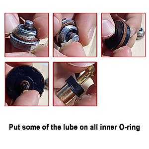 N008792 Air Compressor Regulator Repair Kit - by Braveboy, Compatible with Porter Cable/Craftsman/D-ewalt, Replacement D55155 D55167 D55684 23400S Compressor Regulator Repair Kit