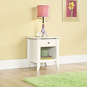 Sauder Shoal Creek Night Stand, Soft White finish