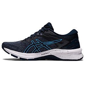 ASICS Women's GT-1000 10 Running Shoes, 7, French Blue/Digital Grape