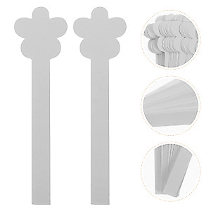 Healifty Aromatherapy Essential Oils 50pcs White Perfume Test Strips Fragrance Test Paper for Essential Oils Aromatherapy Scents Testing Parfum