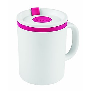 Copco Desk Insulated Mug, 1 Count (Pack of 1), Pink