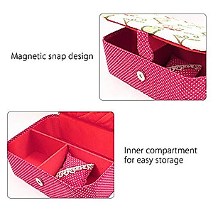 TINTON LIFE Professional Sewing Kits with Box Sewing Accessories Supplies Kits for Adults Kids Beginner Travel Sewing Basket