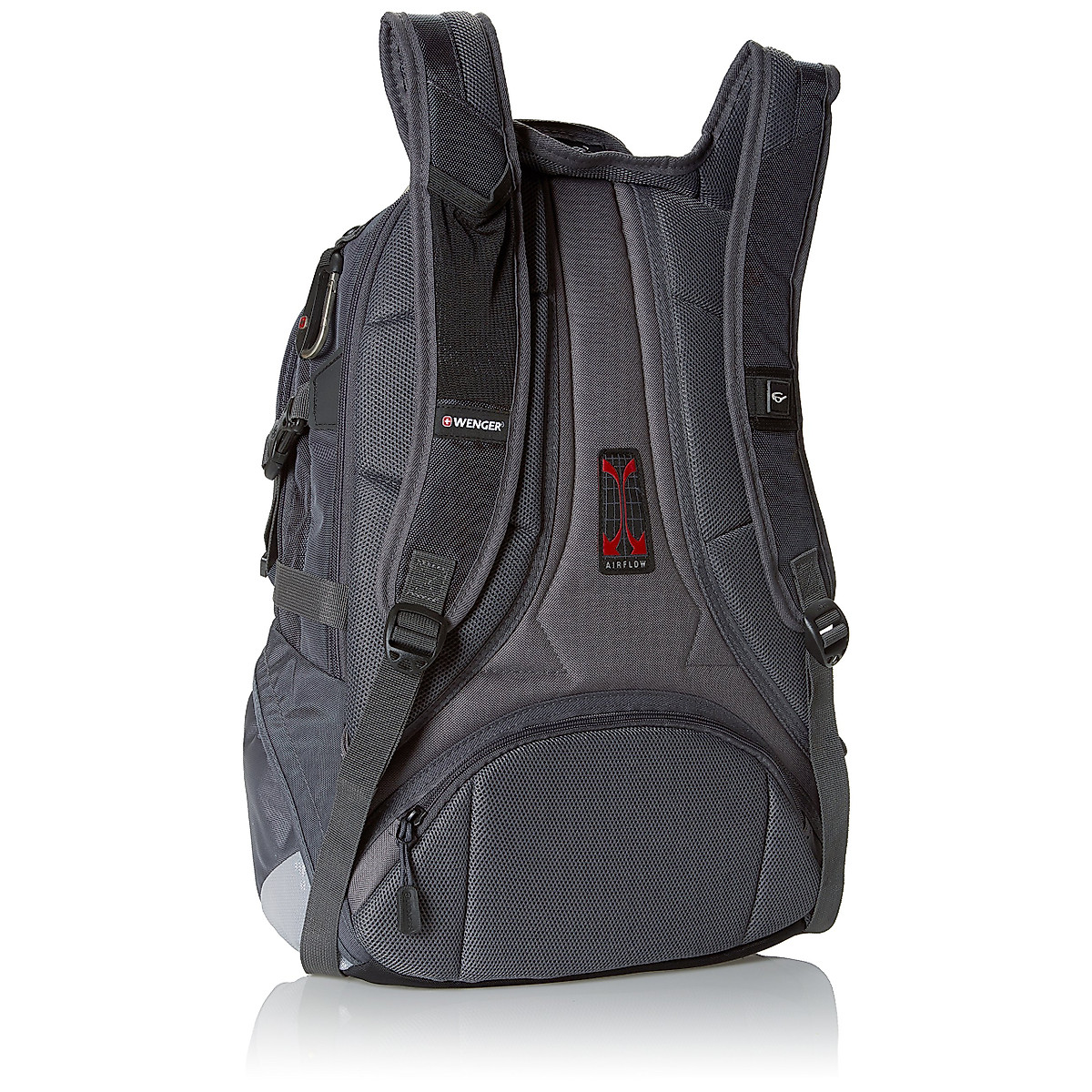 Wenger 15374415 SA1537 Grey Computer Backpack - Fits Most 15 Inch Laptops and Tablets