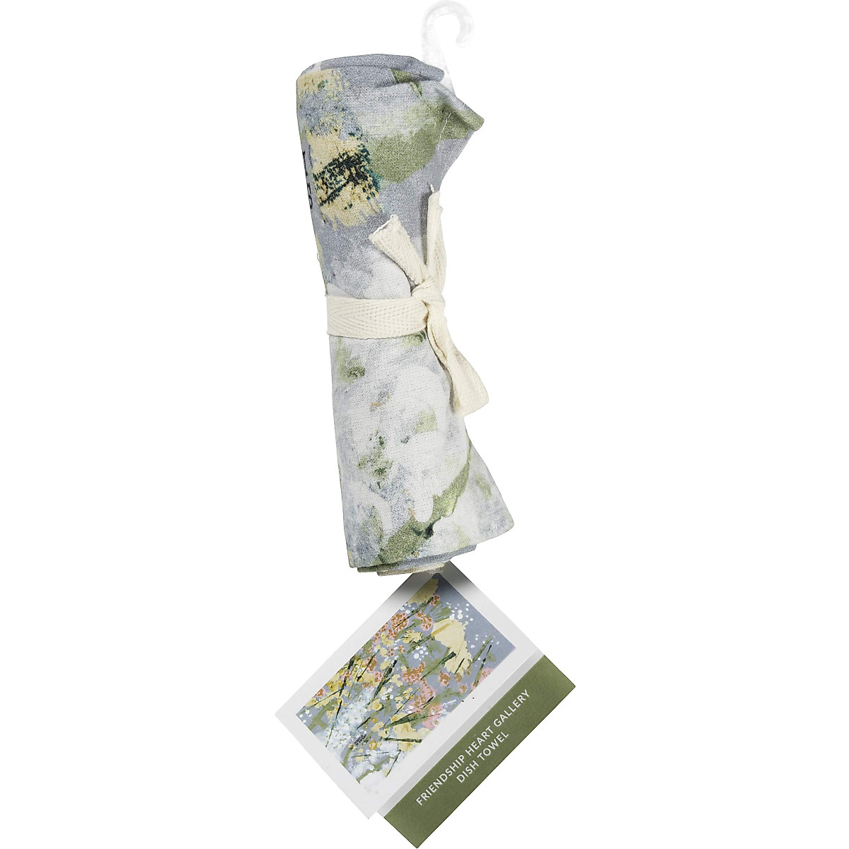 Primitives by Kathy Friendship Heart Gallery Dish Towel, 18" x 28", Simple is Sweet