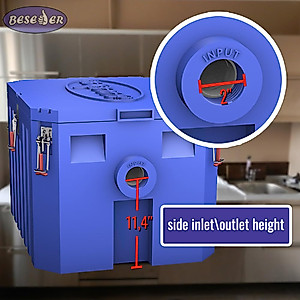 Grease trap (20 GPM, 40 Lb, 2 inch)