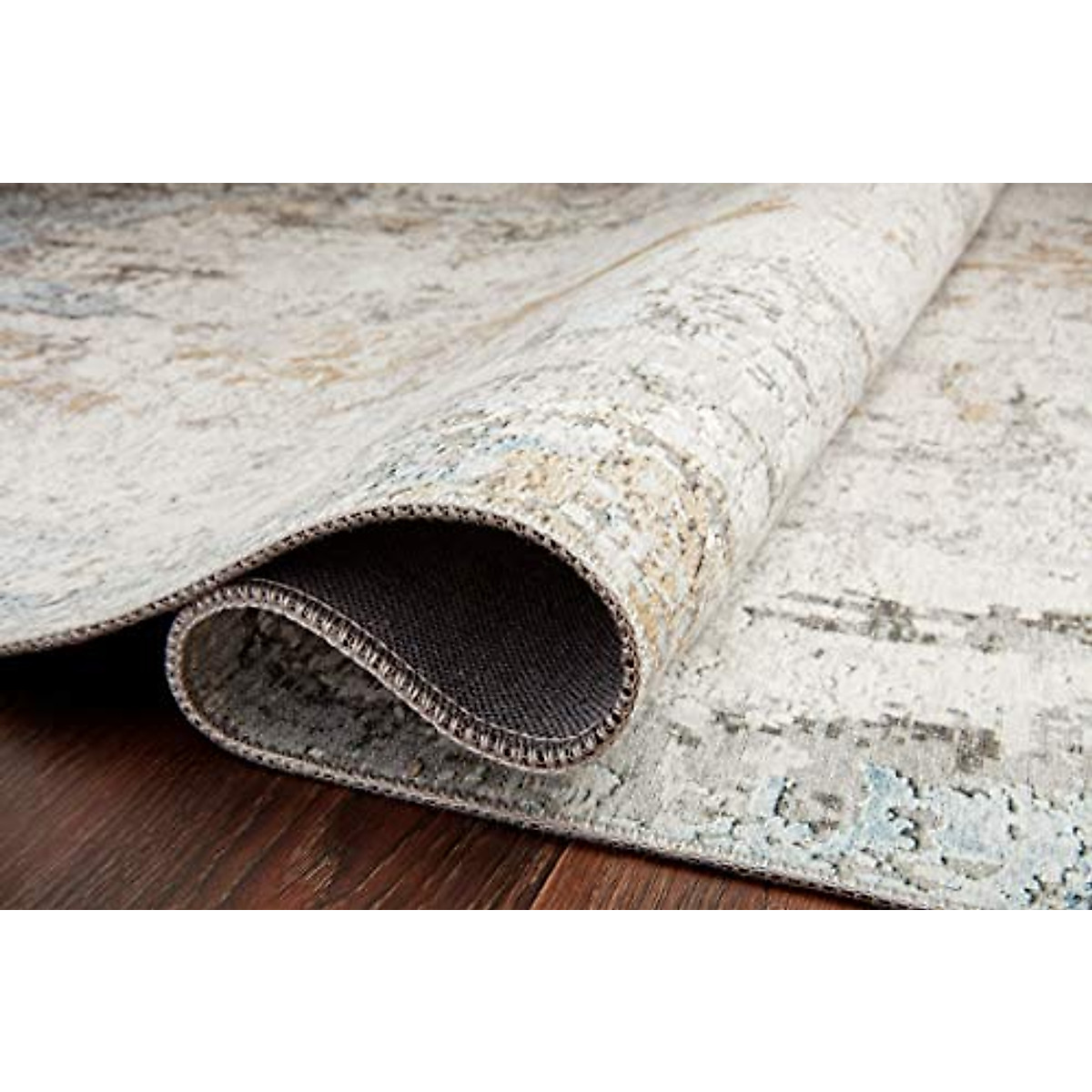 Loloi II Drift Collection DRI-04 Antique/Multi, Contemporary 3'-6" x 5'-6" Accent Rug