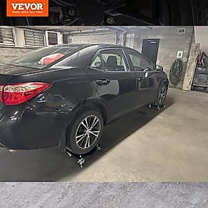 AFMZBIS Wheel Dolly, 6000 lbs Car Moving Dollies, Car Dolly Set of 2 Piece, Heavy-Duty Car Tire Dolly Cart Moving Cars, Trucks, Trailers, Motorcycles, and Boats