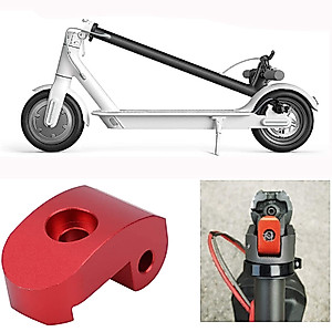 WELLSTRONG Tinke Folding Hook Lock Buckle Shaft Locking Screw Alloy Front Folding Hook Lack Replacement for Xiaomi Mijia M365 Electric Scooter Replacement Part Accessory