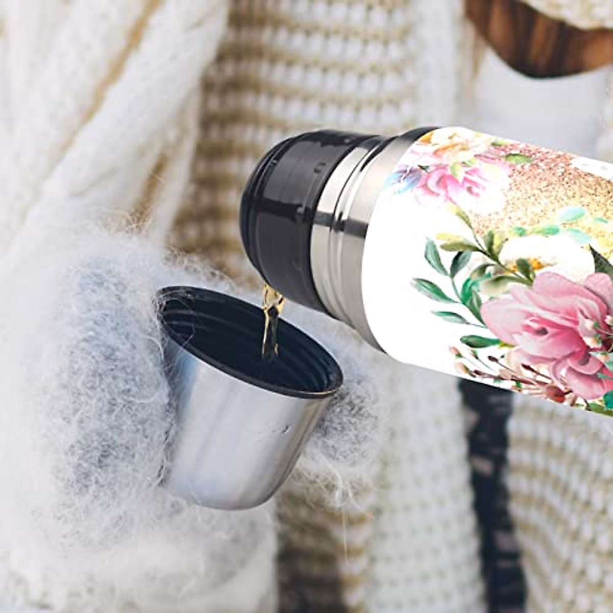 Pegasus Unicorn Vacuum Insulated Water Bottle Stainless Steel Thermos Flask Travel Mug Coffee Cup Double Walled 17 OZ