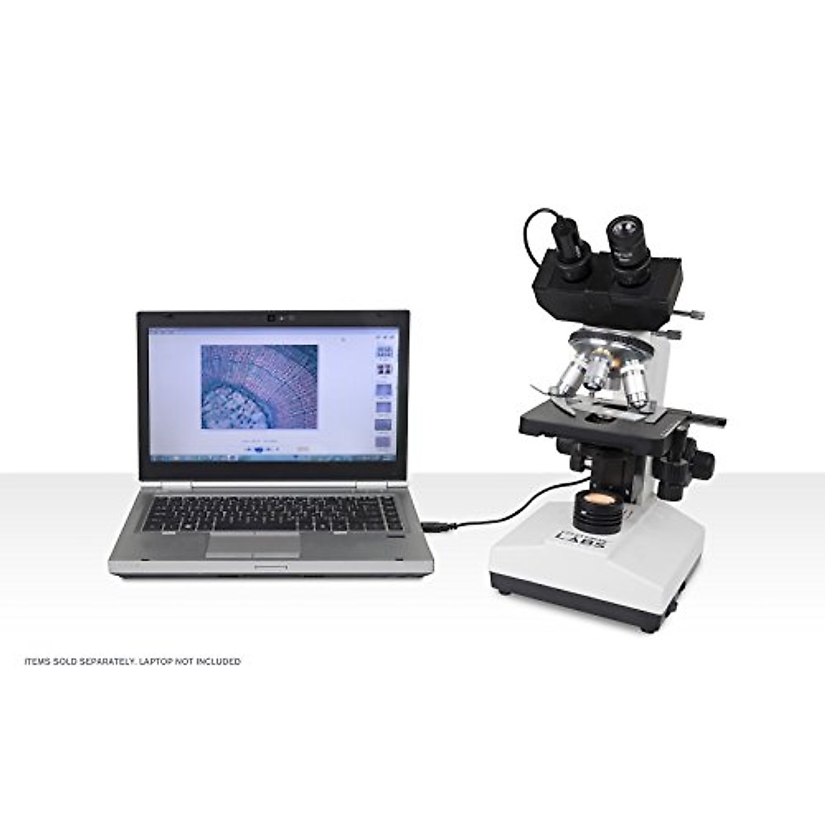Celestron – Celestron Labs – Binocular Head Compound Microscope – 40-2000x Magnification – Adjustable Mechanical Stage – Includes 2 Eyepieces and 10 Prepared Slides