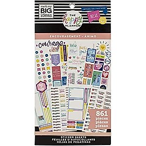 ME & MY BIG IDEAS Happy Planner STCKRS, Encouragement, 861/Pkg