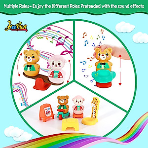 Musical Toys for Toddlers 1-3 with Music Sound Light Gift for 1 Year Old Girls Boys Toys Age 2 Preschool Learning Developmental Toys for Toddlers 1-3 Educational Infant Baby Toys 6 9 12 18 Month
