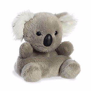Aurora® Adorable Palm Pals™ Wiggles Koala™ Stuffed Animal - Pocket-Sized Play - Collectable Fun - Gray 5 Inches