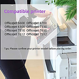 NEXTPAGE 932 933xl Ink Cartridges Replacement for HP 932XL 933XL 932 933 Officejet 6600 6700 6100 7612 7610 7110 Printers, HP 933 Ink Cartridges Combo Pack