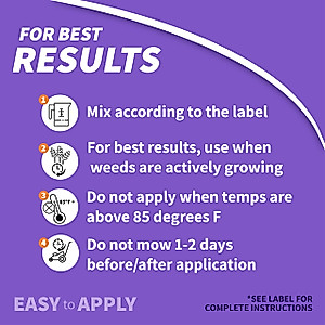 Bonide Weed Beater Ultra, 32 oz Concentrate Fast-Acting Protection Against Broadleaf Weeds in Warm & Cool Weather