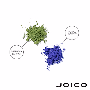 Joico Color Balance Purple Shampoo and Conditioner | For Cool Blonde or Gray Hair | Eliminate Brassy Yellow Tones | Boost Color Vibrancy & Shine | UV Protection | With Rosehip Oil & Green Tea Extract