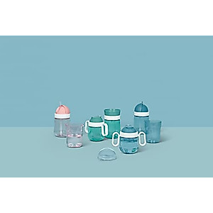 Mepal Mio – 360° Training Cup Deep Blue – Leak-proof Cup from 9 Months – Dishwasher Safe