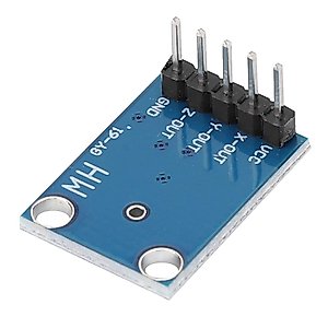 Accelerometer Module ADXL335(Welded), for , 3 Axis Tilt Angle Sensor, Small Size, Thin, Low Power Consumption, Measuring Static Gravitational and Dynamic Acceleration