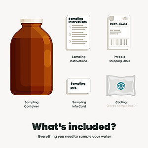 Tap Score Dioxin (TCDD) in Water Test Kit | Well or City | Full Report | EPA Certified Drinking Water Labs | #1 Best Home Water Test 2021-24 NYT Wirecutter | 100% Unbiased