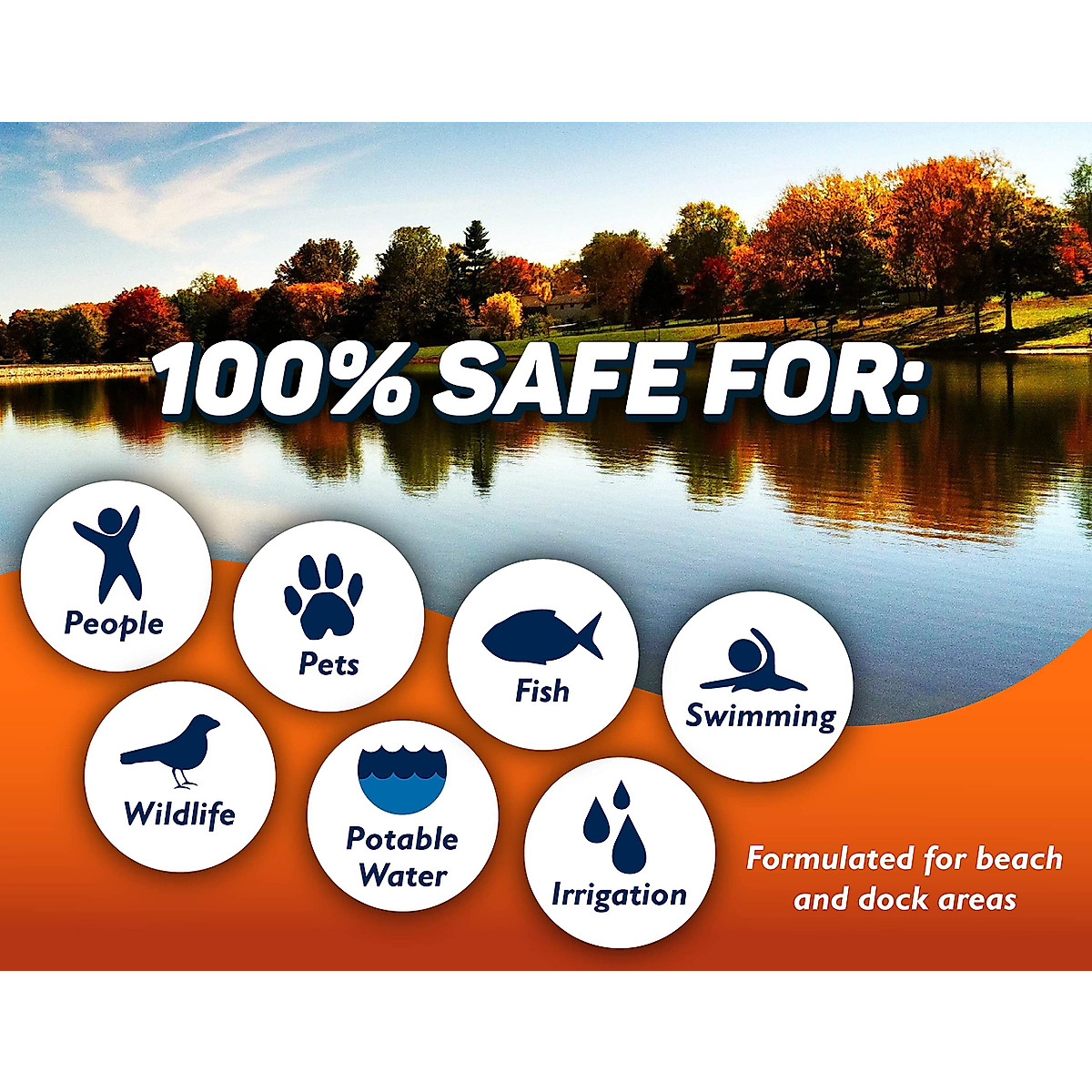 Muck Doctor, 5 Biological Spikes to Reduce Muck, Perfect for Beach Fronts, Lake Docks and Swimming Areas