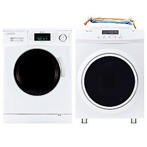 Equator 110V Comp. Laundry Centre 1.6 cf Washer+Vented 3.5 cf Sensor/Refresh Dry