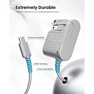 DS Lite Charger, VOYEE DS Lite Charger Replacement for DS Lite, AC Adapter Compatible with DS Charger (100-240v)