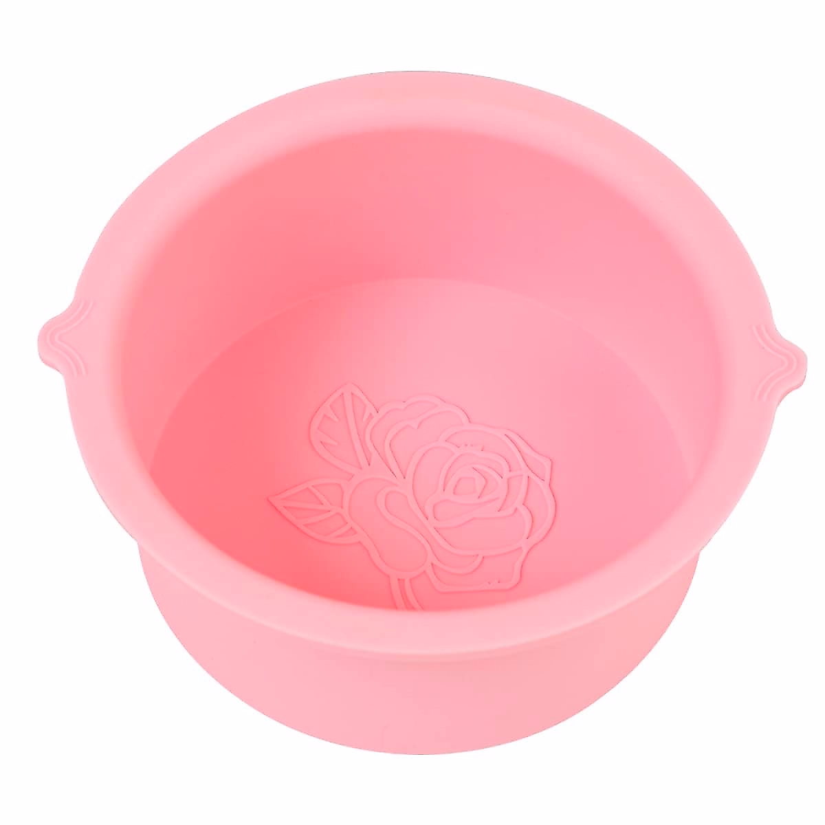 Oakeer Silicone Wax Warmer Pot with Nonstick Single Bowl - Reusable for Waxing, Pink