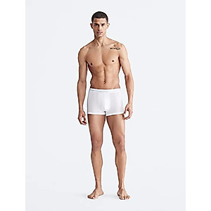 Calvin Klein Men's This is Love Pride Colorblock Cotton Underwear, White W/Persian RED, XL