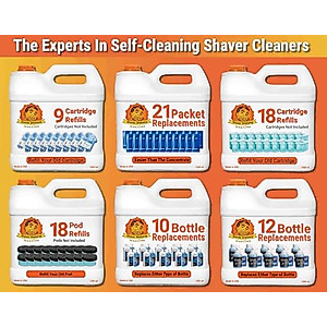 Replacement for 12 Remington PowerClean bottles